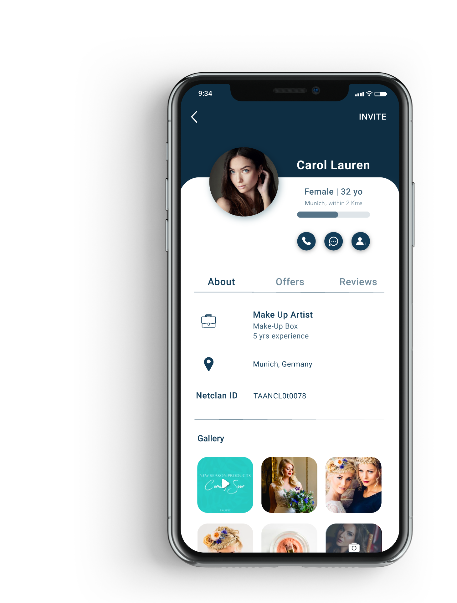 App Features Evolve the way you network Personal